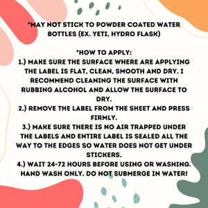 Preppy Coquette Pink School Supply Labels - Etsy