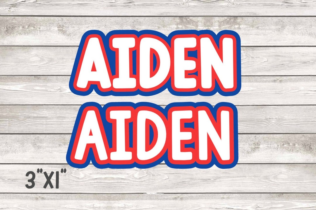 Personalized Boys Water Resistant Buffalo Bills Theme Label for Daycare ...