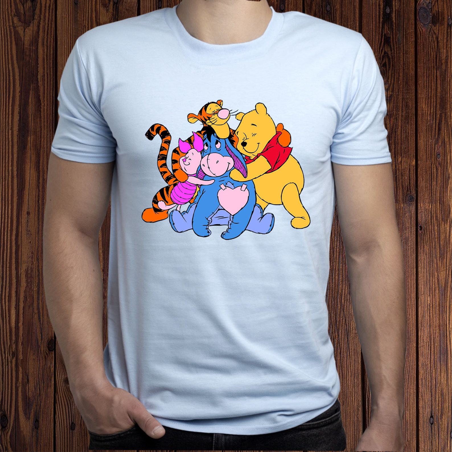 Winnie Pooh Friends T Shirt Pooh T Shirt Eeyore Tshirt Etsy