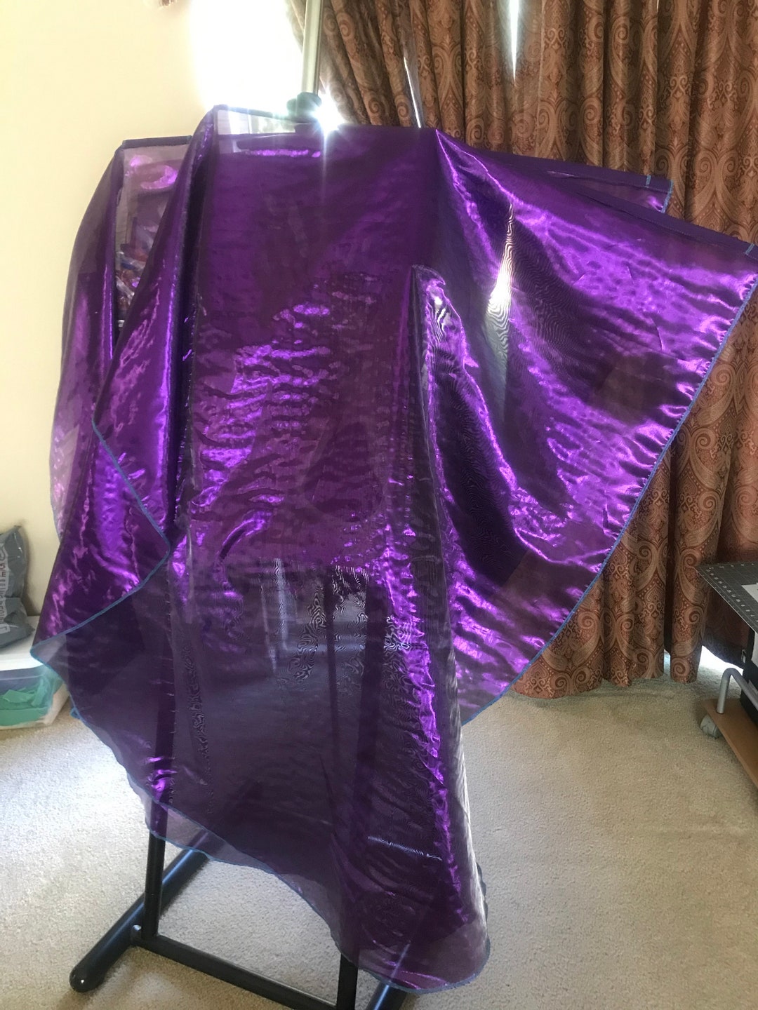 Purple Flags, Purple Liquid Metal Flags, Purple Worship Flags, Purple ...