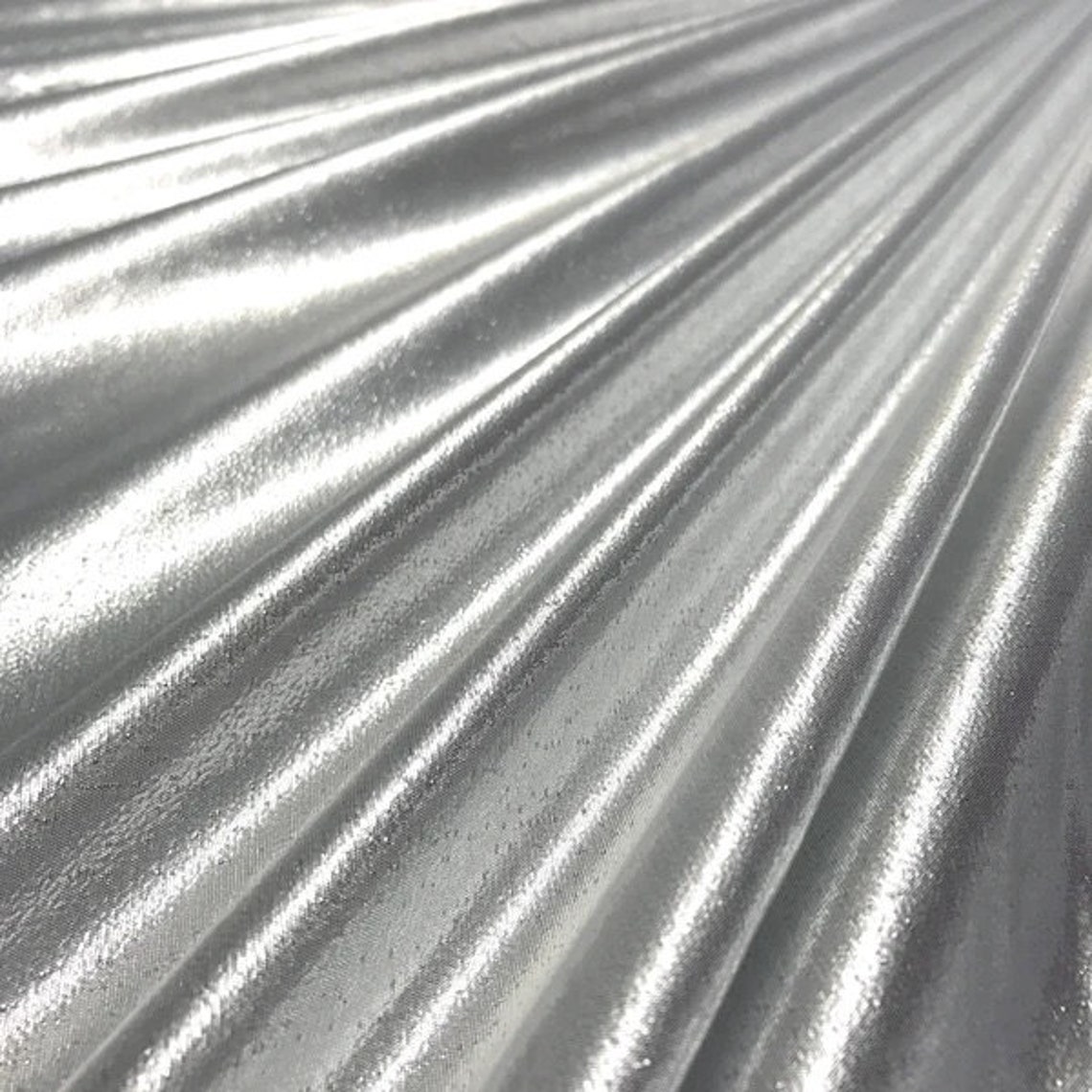 60 SILVER TISSUE LAME Fabric, Tissue Lame Silver, Silver Liquid Metal ...