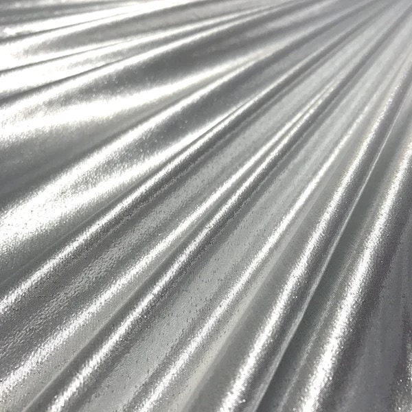 Silver Fabric - Etsy