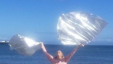 Silver Flags Silver Worship Flags Silver Praise Flags - Etsy