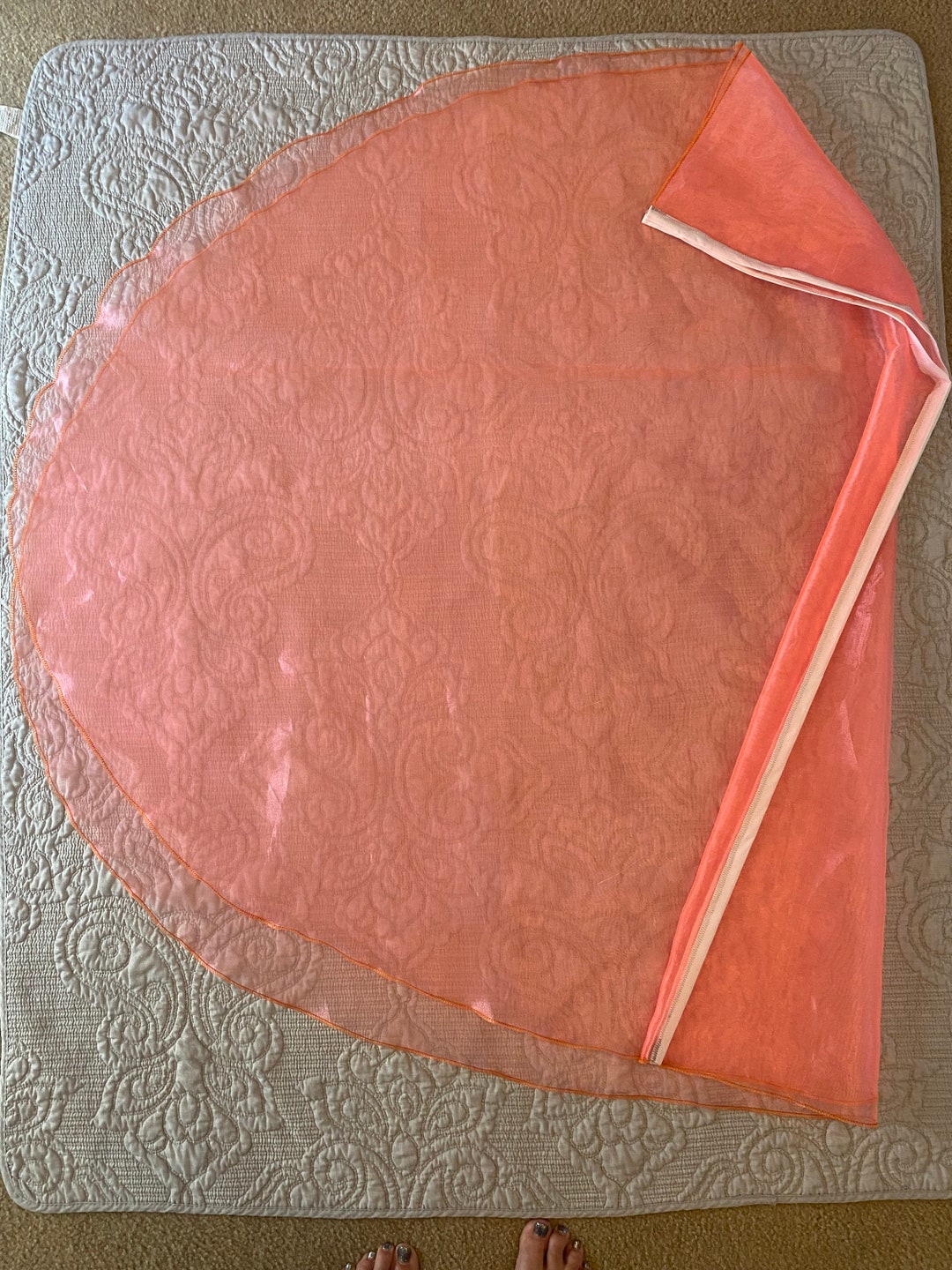 Salmon Pink Angel Wing Worship Flags: Set of 2 With Flexi Rods - Etsy