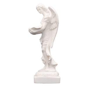 Handmade Alabaster Angel Statue 9.45 In - Etsy