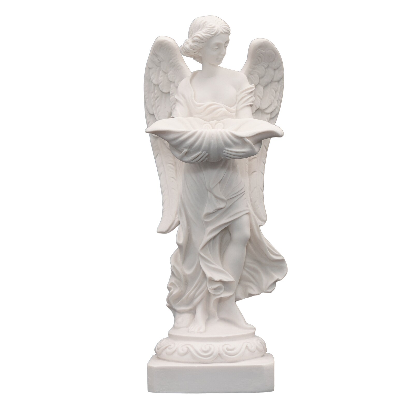 Handmade Alabaster Angel Statue 9.45 In - Etsy