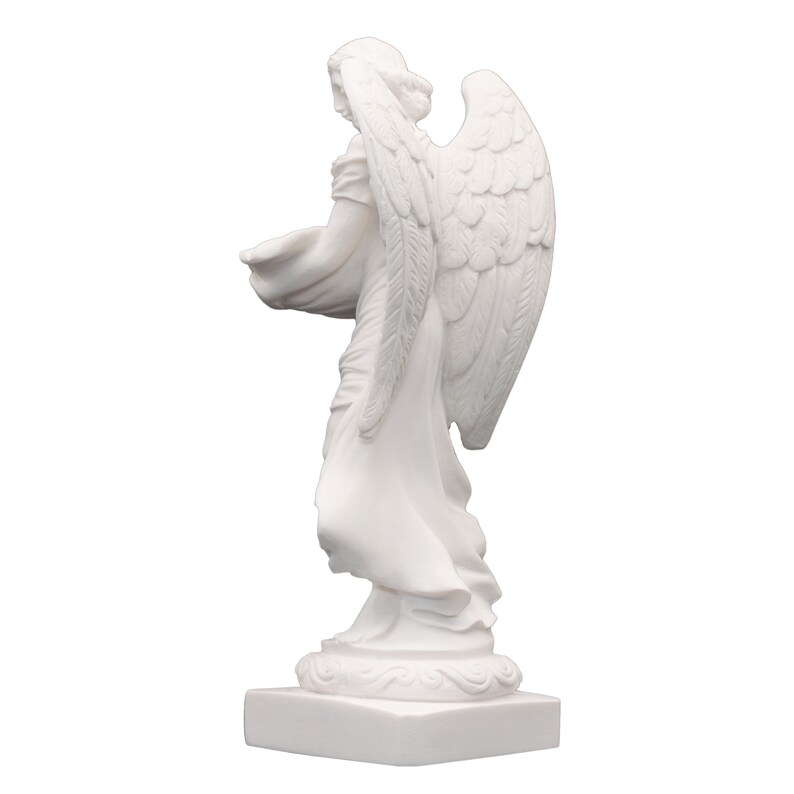 Handmade Alabaster Angel Statue 9.45 In - Etsy