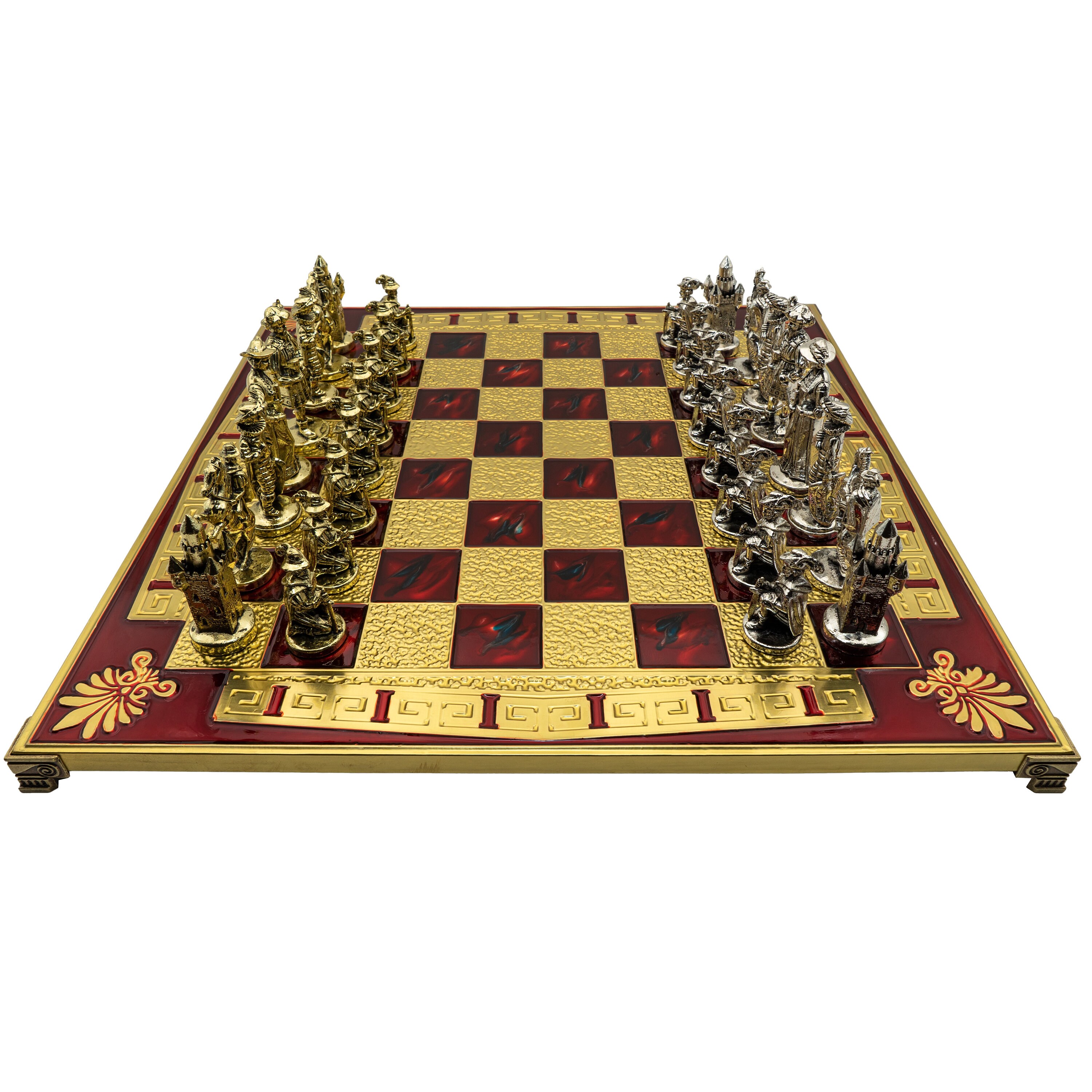 Handmade Maria Stuart Metal Chess Set in Wooden Box - Etsy