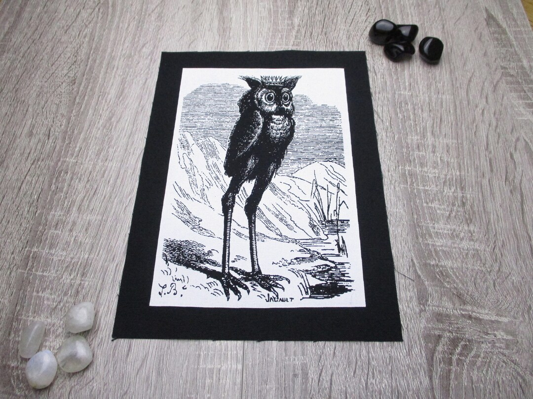 Demon Stolas / Multiple Sizes/ Goetia Patch/ Occult Patch/ Large Sew on ...