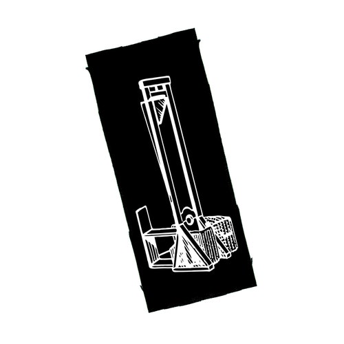 Guillotine/occult Patch/ Long Sew on Patch/ Back Patch/ - Etsy