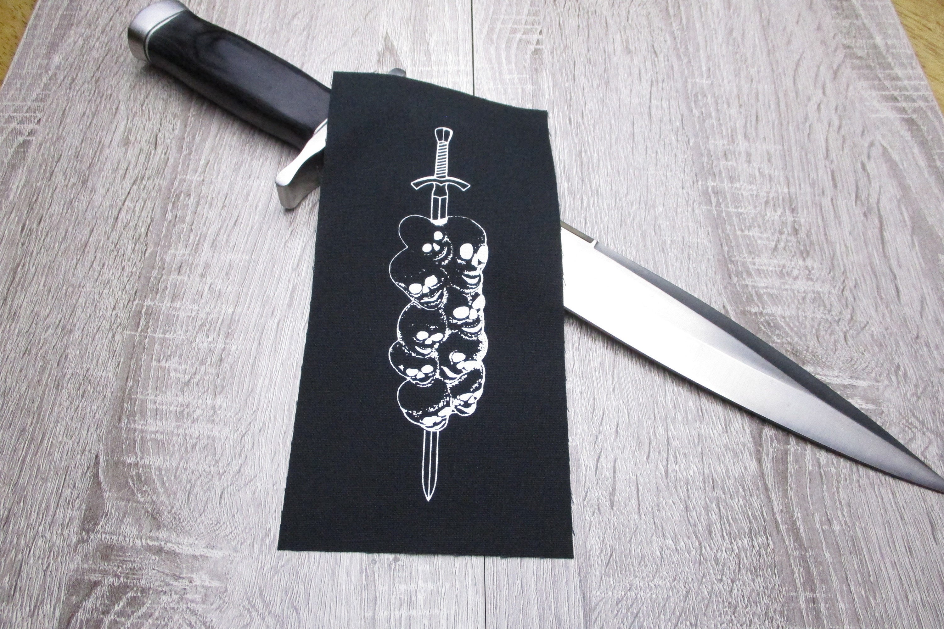 Victorious/occult Patch/ Long Sew on Patch/ Back Patch/ - Etsy