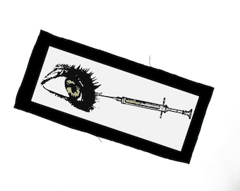 Guillotine/occult Patch/ Long Sew on Patch/ Back Patch/ | Etsy