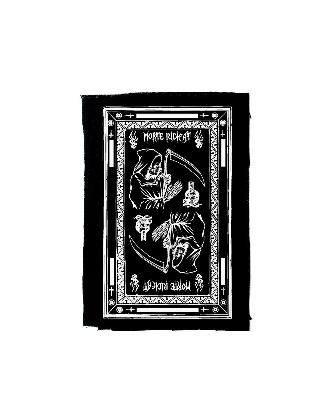 Death Decides/ Multiple Sizes/ Occult Patch/ Big Back Patch/ - Etsy