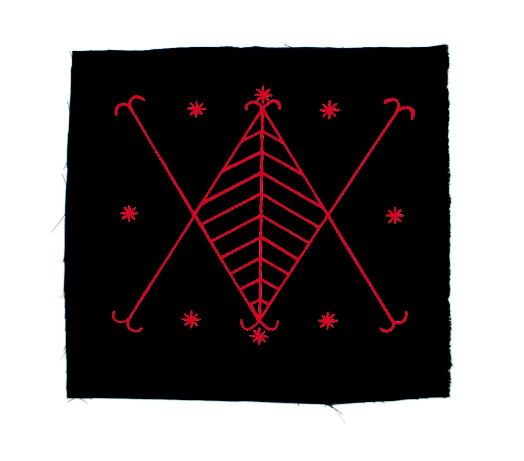Ayizan Veve/ Voodoo Patch/ Occult Patch/ Large Sew on Patch/ - Etsy