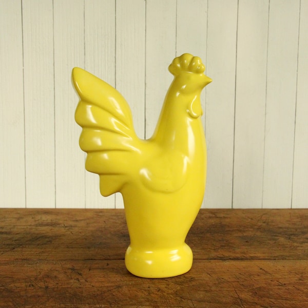 Yellow Rooster - Etsy
