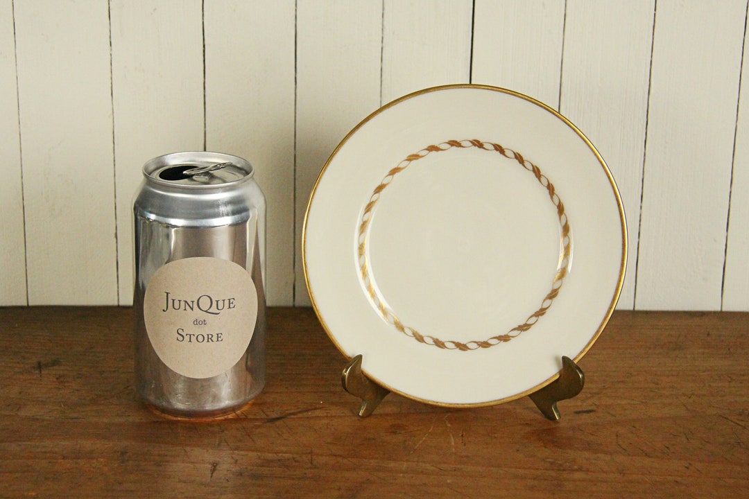 Vintage Franciscan DEL MONTE Bread and Butter Plate, 6 3/8" Inner Gold ...