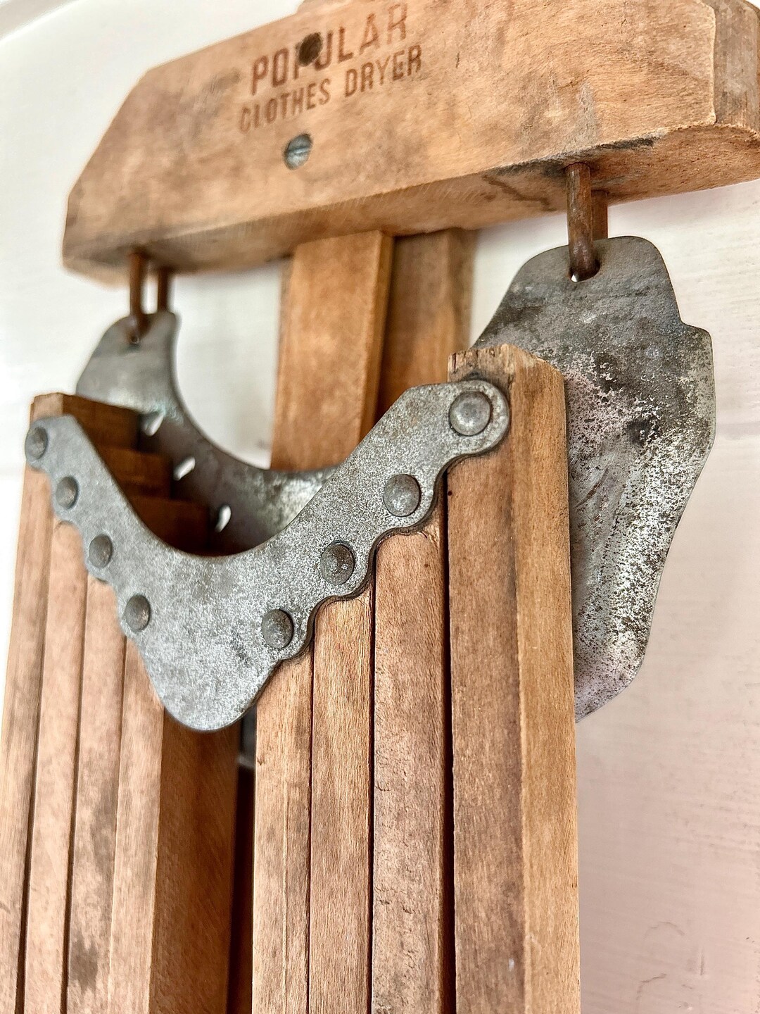 Antique Drying Rack, Popular Brand, Wall Mounted, 28.5” - Etsy