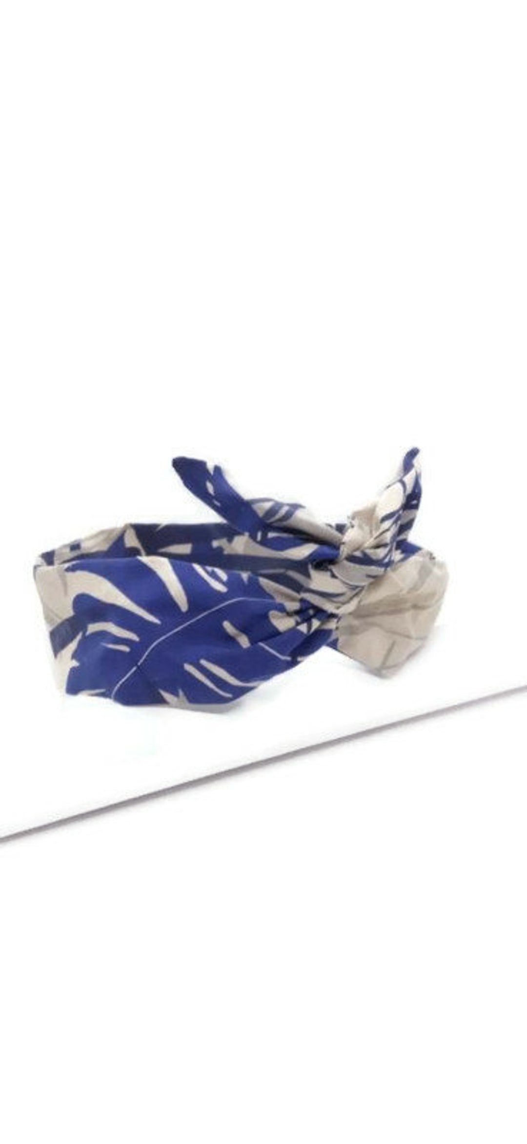 Headband Wrap, Palm Tree Pattern, Boho Chic Headband With Palm Tree ...