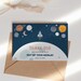 Outer Space Birthday Thank You Card Template, Galaxy Solar System Thank ...