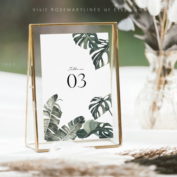 Rustic Table Numbers - Etsy