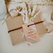 Retro Groovy Baby Shower Favor Tags, Boho 70s Pastel Favor Tag Template ...