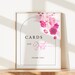 Hot Pink Cards and Gifts Template, Red and Pink Floral Wedding Gifts ...