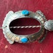 Vintage Native American Navajo Sterling Silver & Turquoise Hair Pin - Etsy