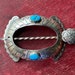 Vintage Native American Navajo Sterling Silver & Turquoise Hair Pin - Etsy