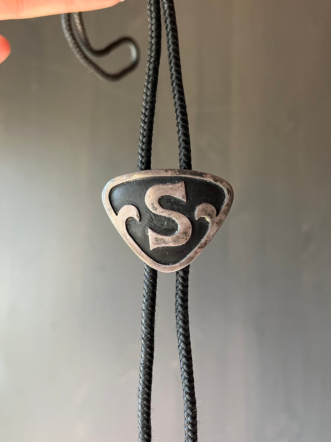 Vintage Taxco Mexico Southwest Sterling Silver Initial S Bolo Tie - Etsy