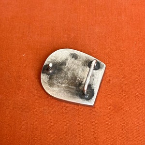 Vintage Mid-century Native American Sterling Silver & Turquoise Slab ...