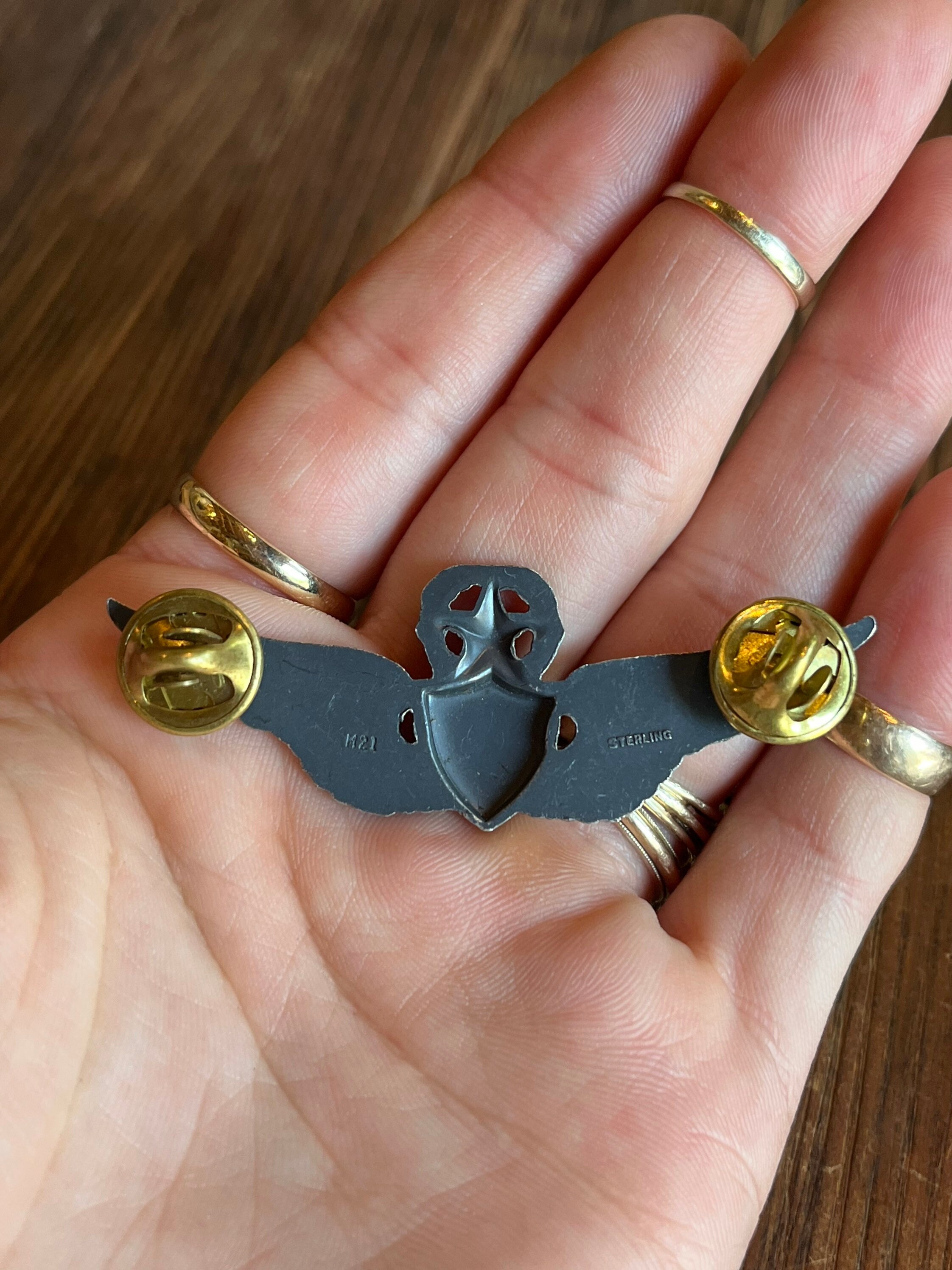 Vintage WW2 US Army Master Flight Surgeon Caduceus Wings Pin - Etsy