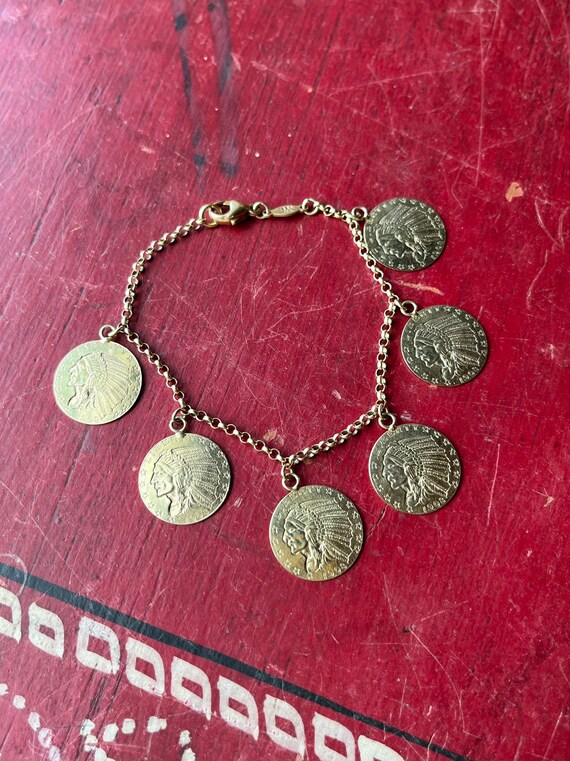 indian chief head coin - Gem