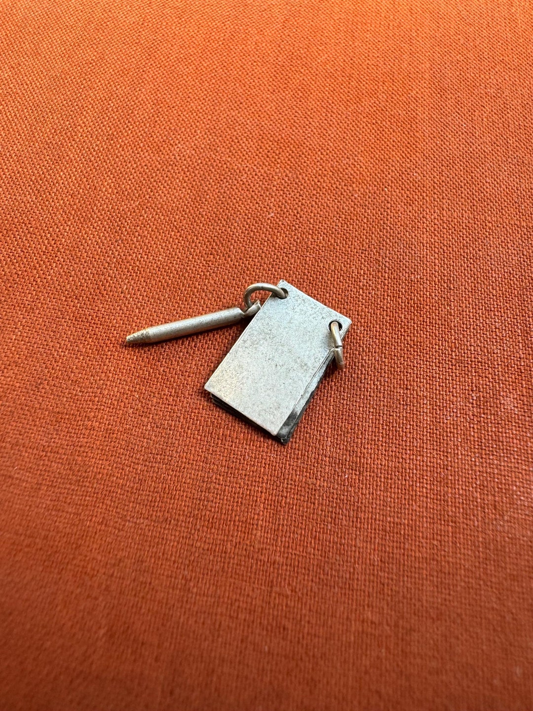 Vintage Sterling Silver .925 Pen / Pencil & Paper Notepad Notebook ...