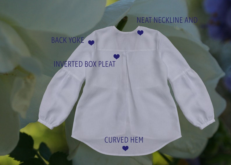 Linen Blouse XSS M L PDF Sewing Pattern - Etsy
