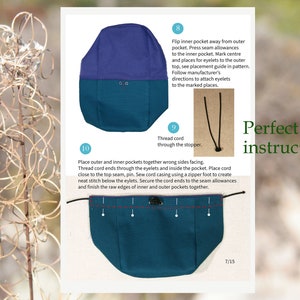 Waist Bag PDF Sewing Pattern Hip Bag Belt Bag Travel Hip - Etsy