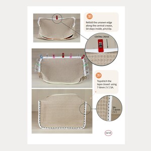 Cosmetic Pouch PDF Sewing Pattern, Cosmetic Bag, Makeup Pouch, Makeup ...