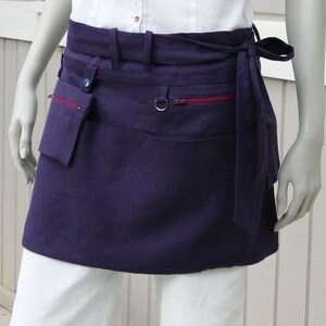 Waist Apron PDF Sewing Pattern, Utility Apron, Gathering Apron, Pockets ...