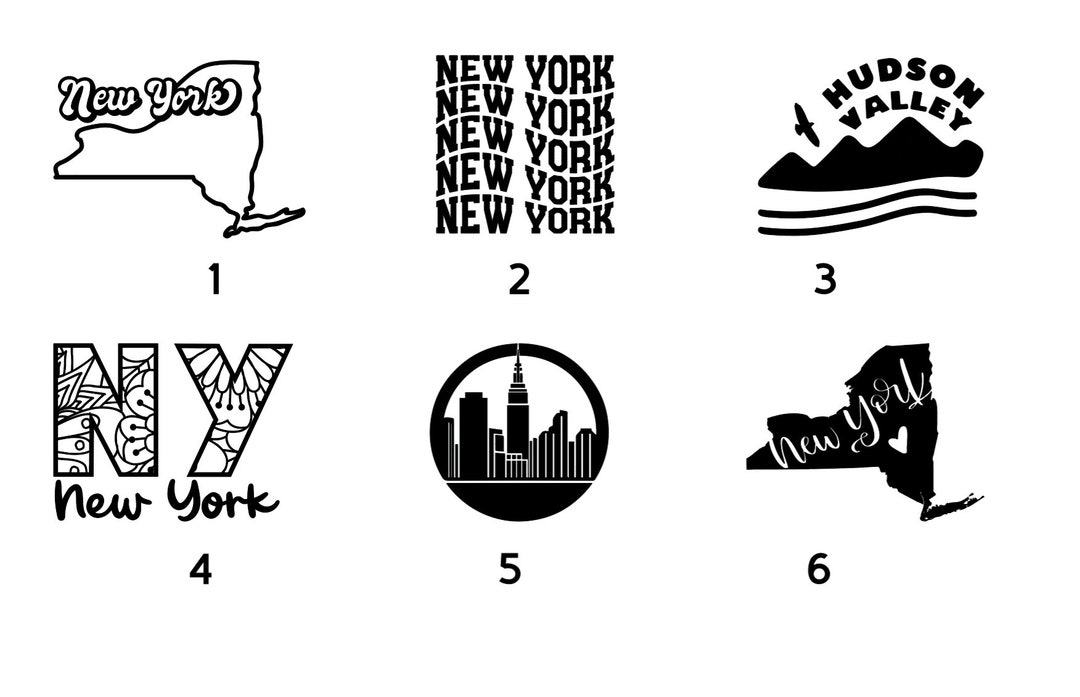New York Decals Show Your State Pride - Etsy