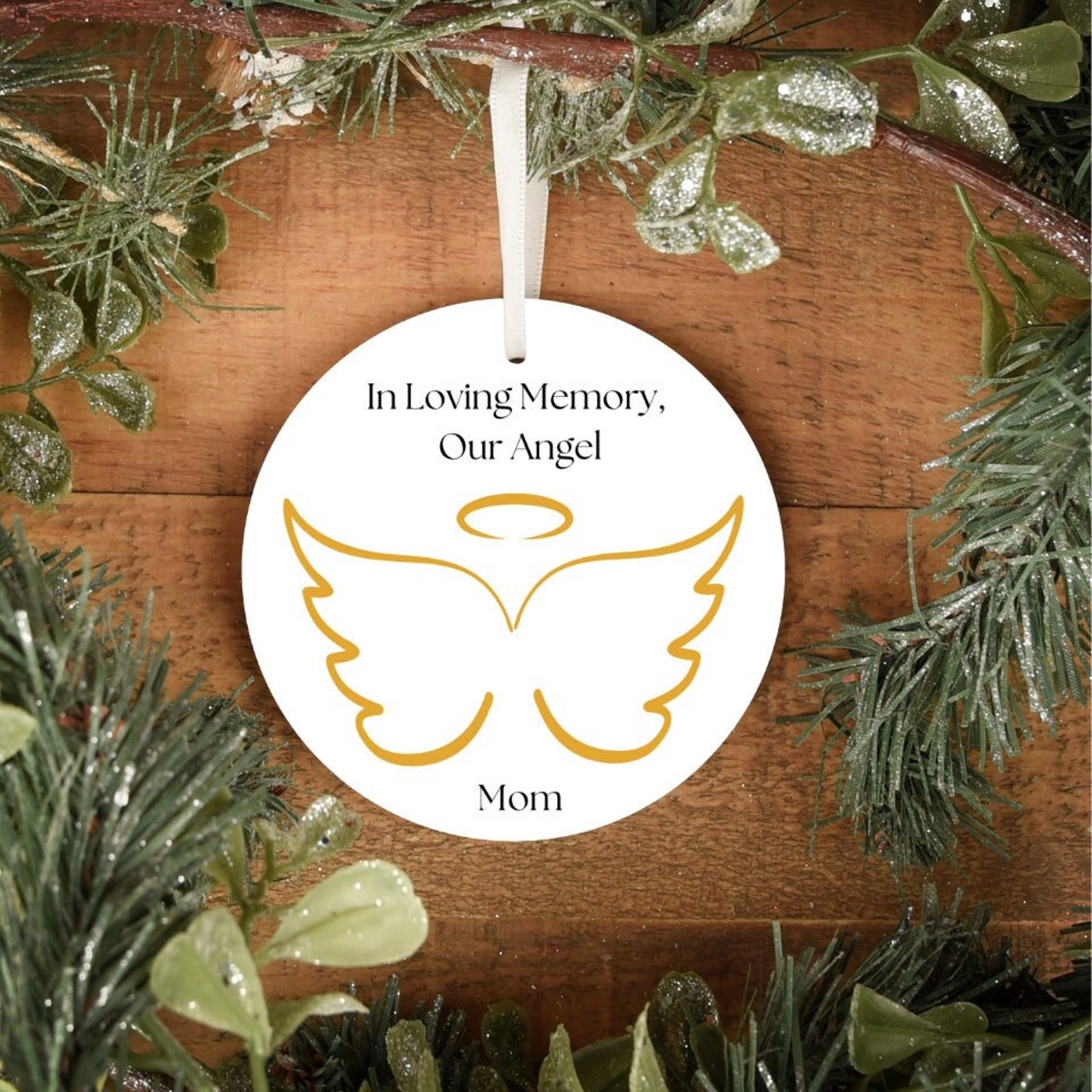 Memorial Ornament-memorial Christmas Ornament-personalized - Etsy