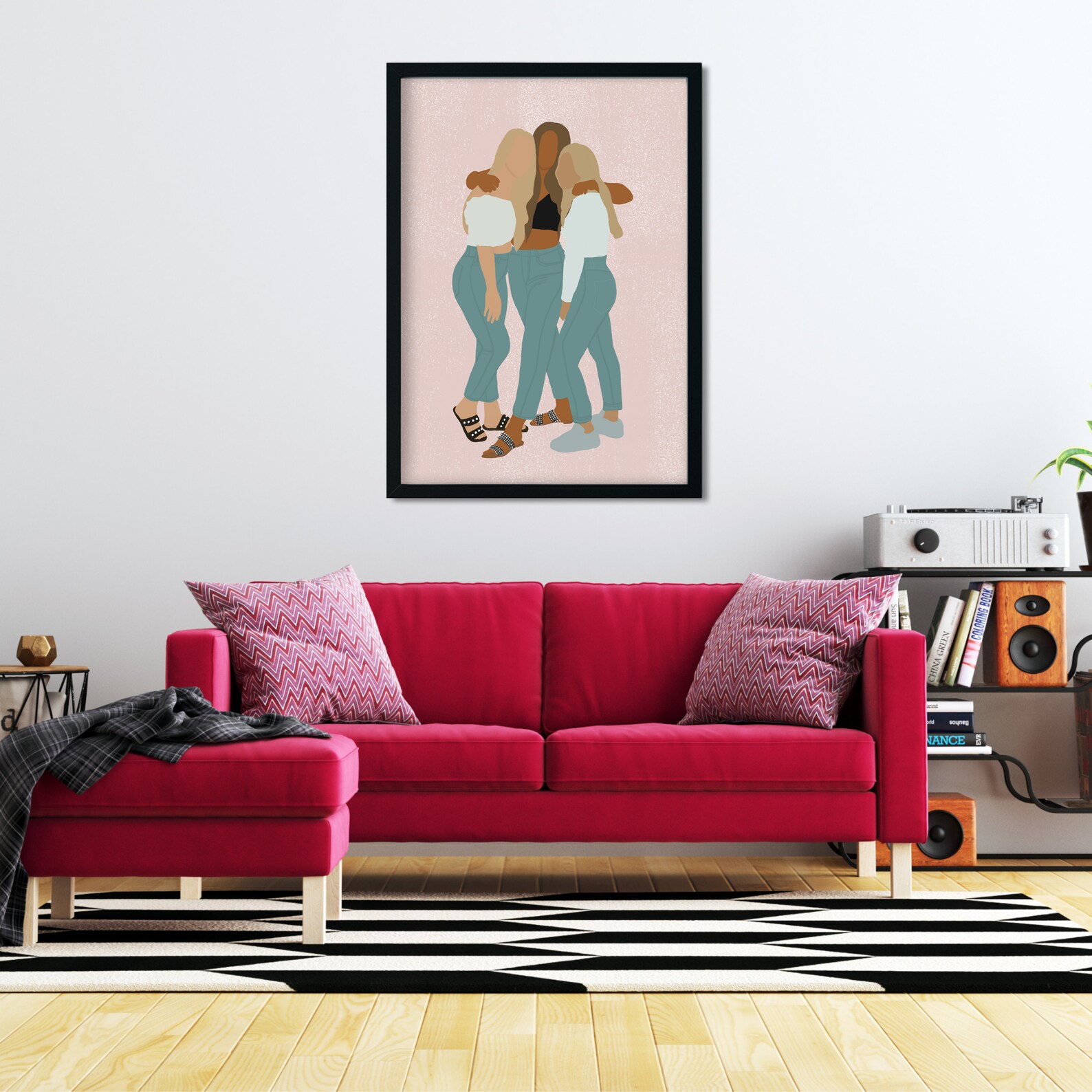 BEST FRIEND PORTRAIT Custom Portrait Drawing Portrait From - Etsy Australia