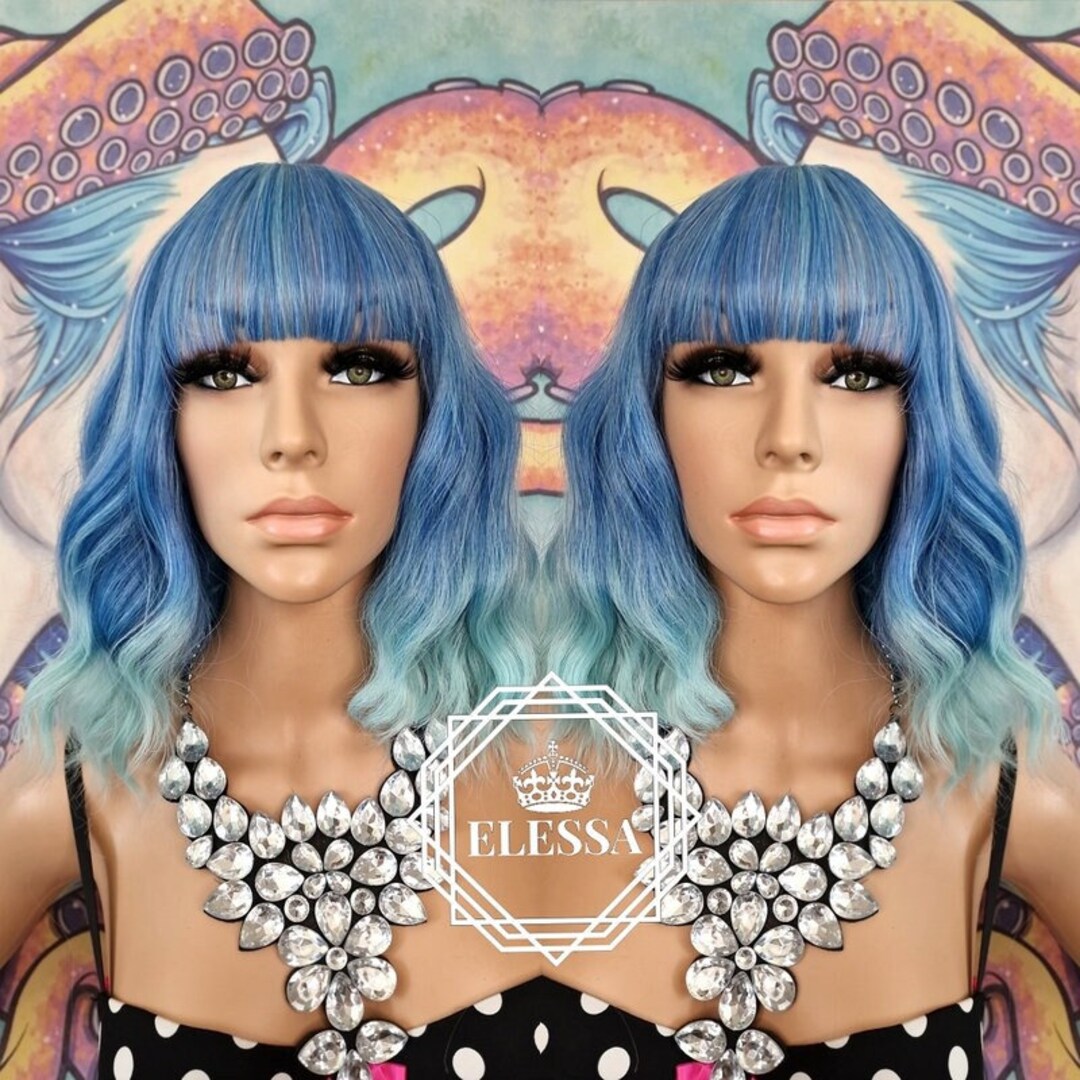 Amazingly Beautiful Medium Wig Sea Temptation Ombre Light - Etsy