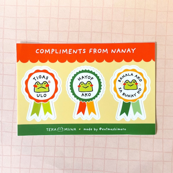 Filipino Stickers - Etsy