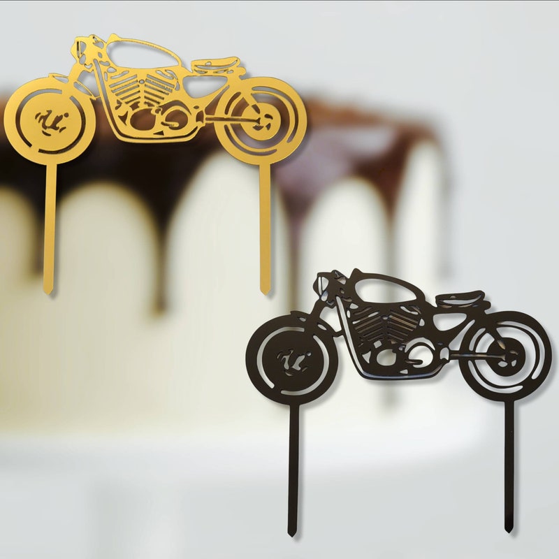 Motorcycle Cake - Etsy