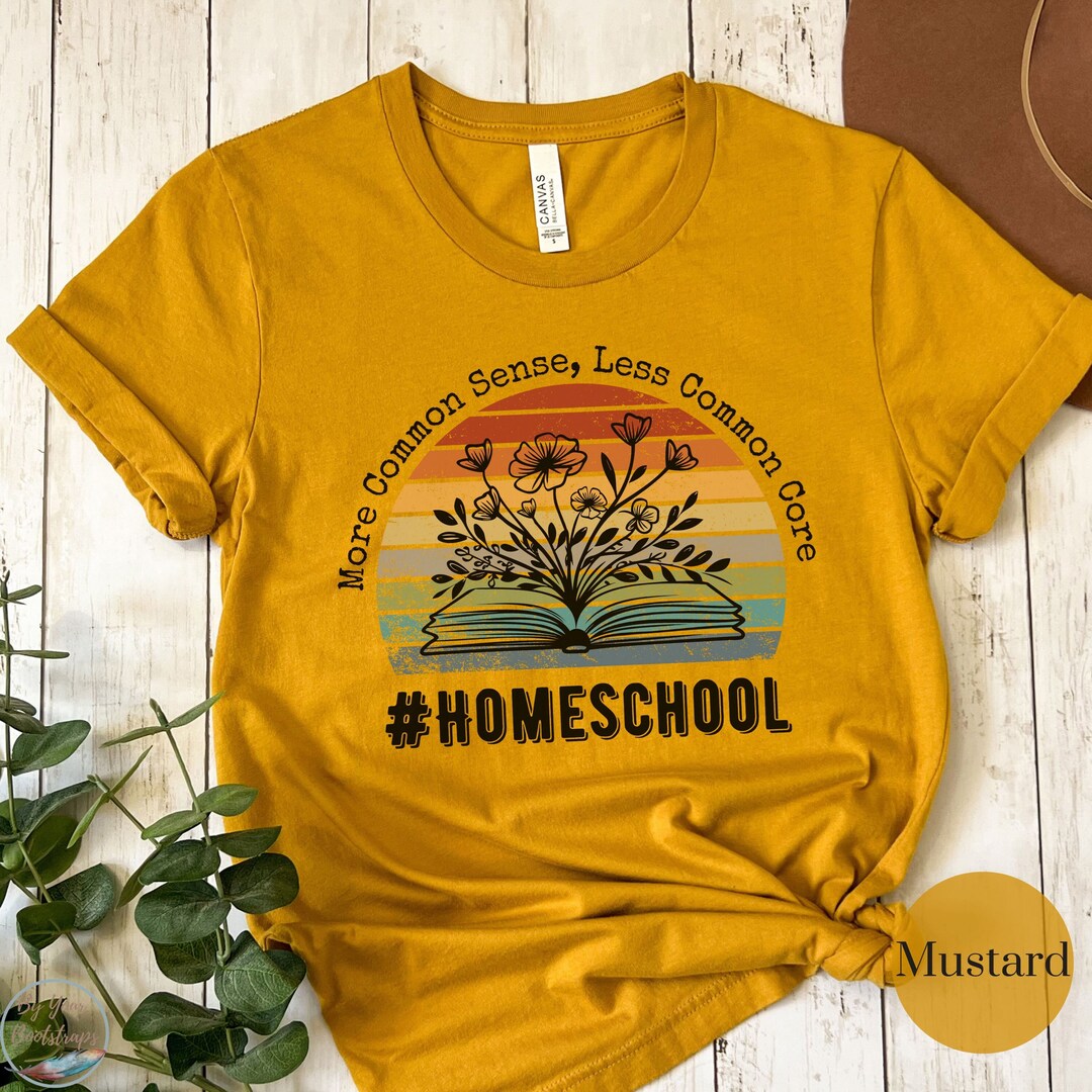 Homeschool Shirt Old School Home School Shirt for Homeschool Mama Gift ...