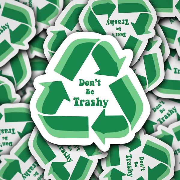 Recycle Sticker - Etsy
