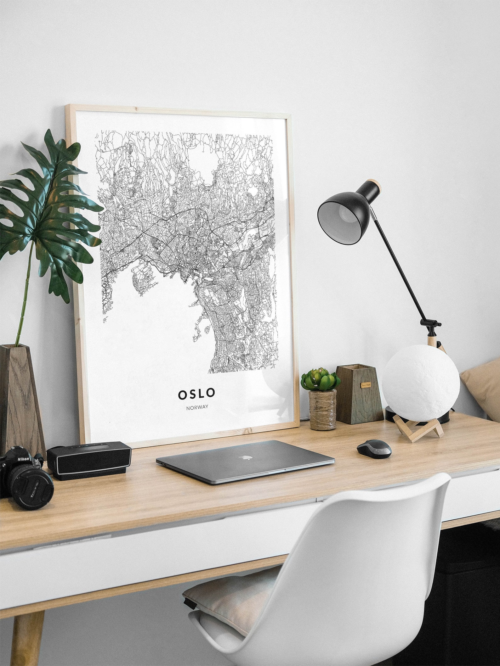 Oslo Norway Oslo Map Oslo Print Oslo Wall Art Oslo Art - Etsy
