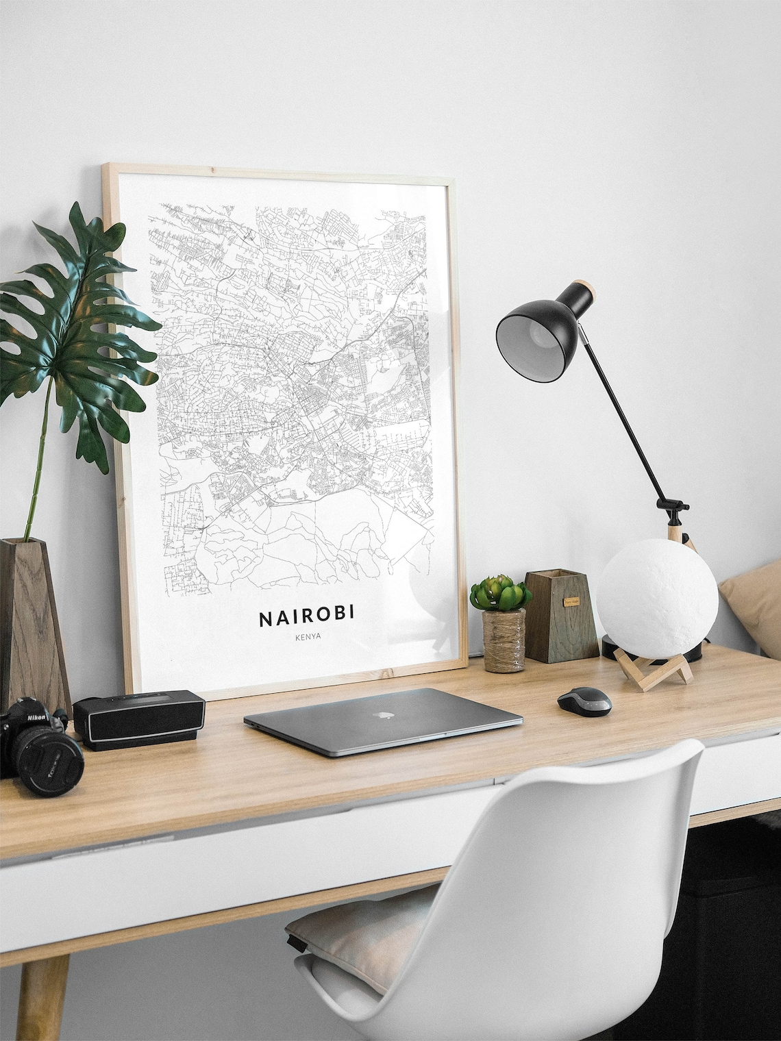 Nairobi Map, Nairobi Print, Nairobi Poster, Nairobi Kenya, Nairobi Art ...
