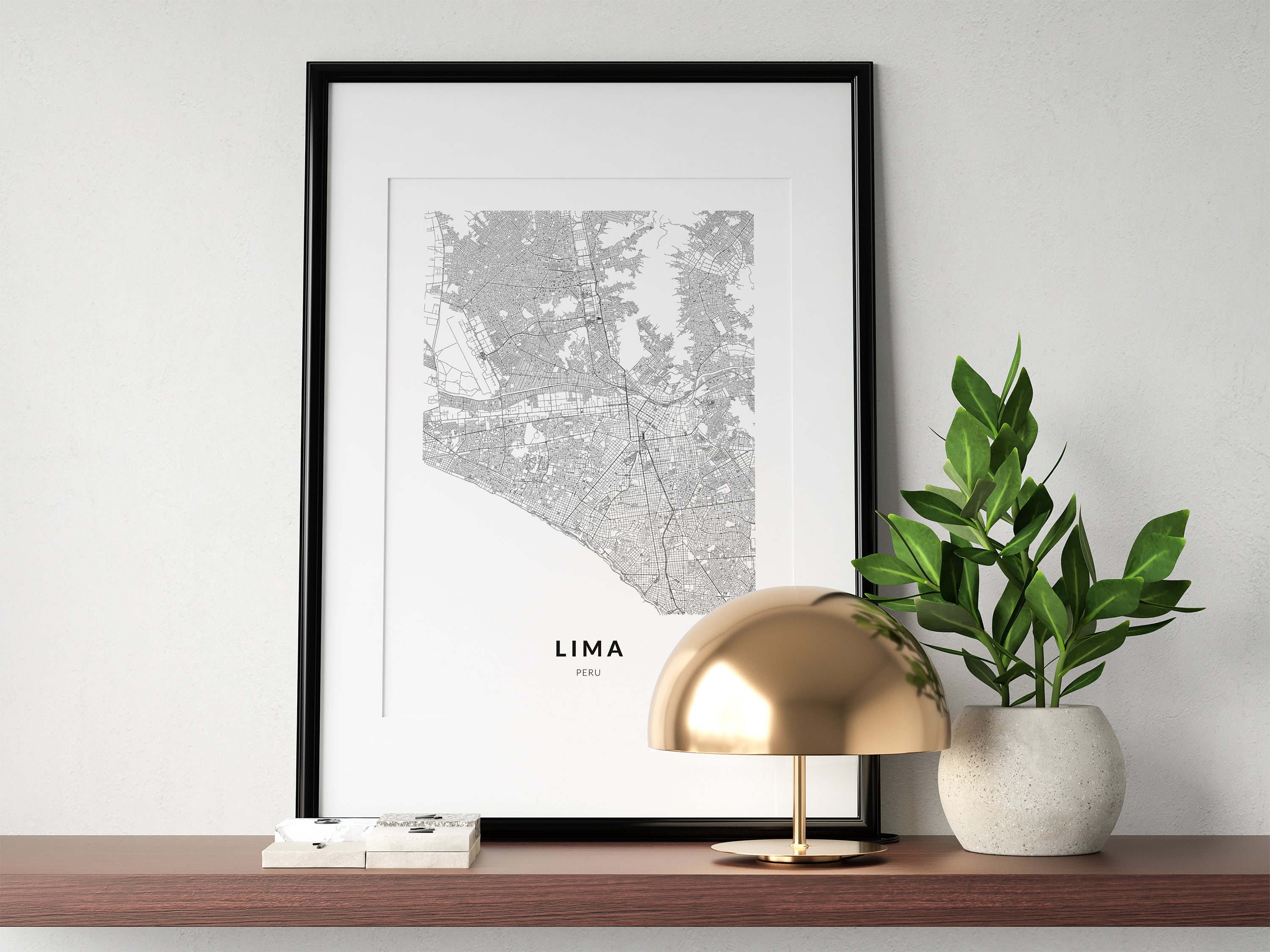 Lima Map Lima Print Lima Poster Lima Peru Peru Print Peru - Etsy