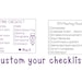 All-custom Checklist Stamps,teacher Stamps,personalized Checklist ...