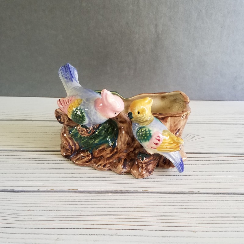 Hanging Parrot Pot - Etsy